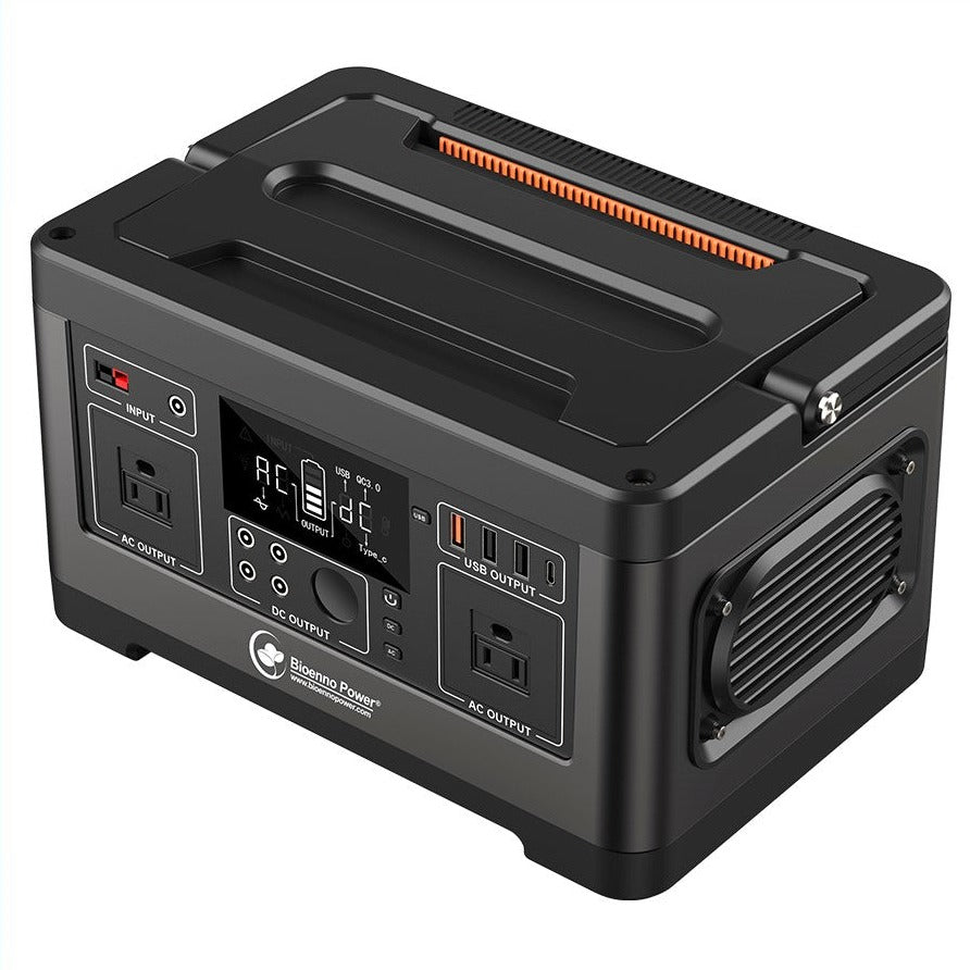 500Wh Portable Power Pack with Pure Sine Inverter | Bioenno Power