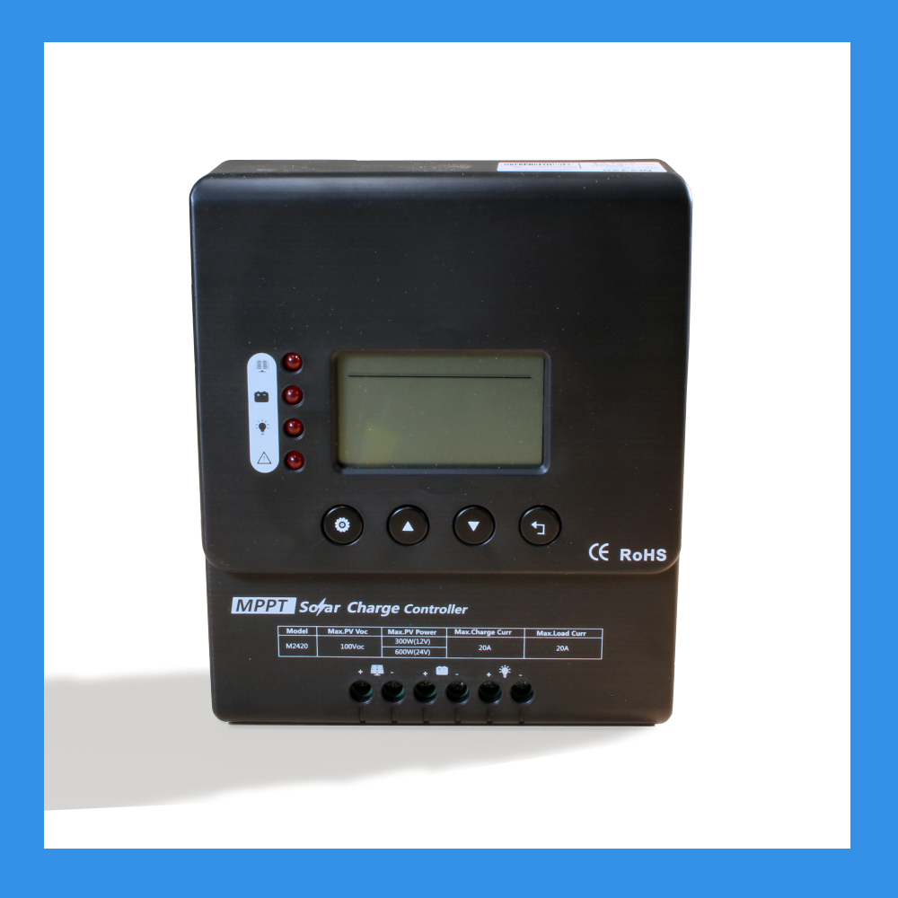12V/24V, 20A Solar Charge Controller (MPPT) for LiFePO4 Batteries (SC-